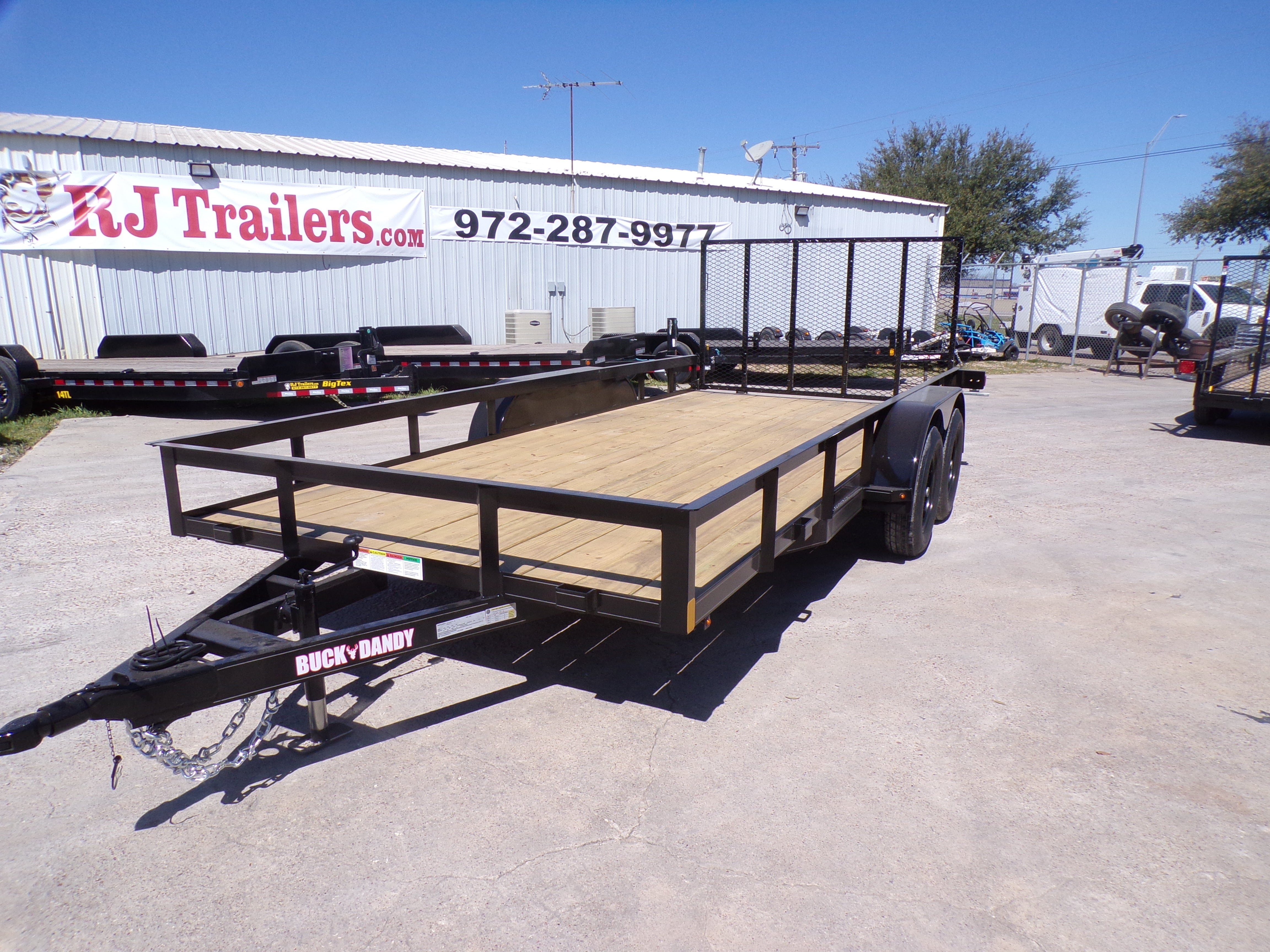 83 x 16' Utility Trailer Buck Dandy #BB-8316 – RJ Trailers