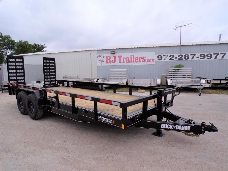 83" x 20' Equipment Trailer Super Tank Buck Dandy #BST-8320 – RJ Trailers